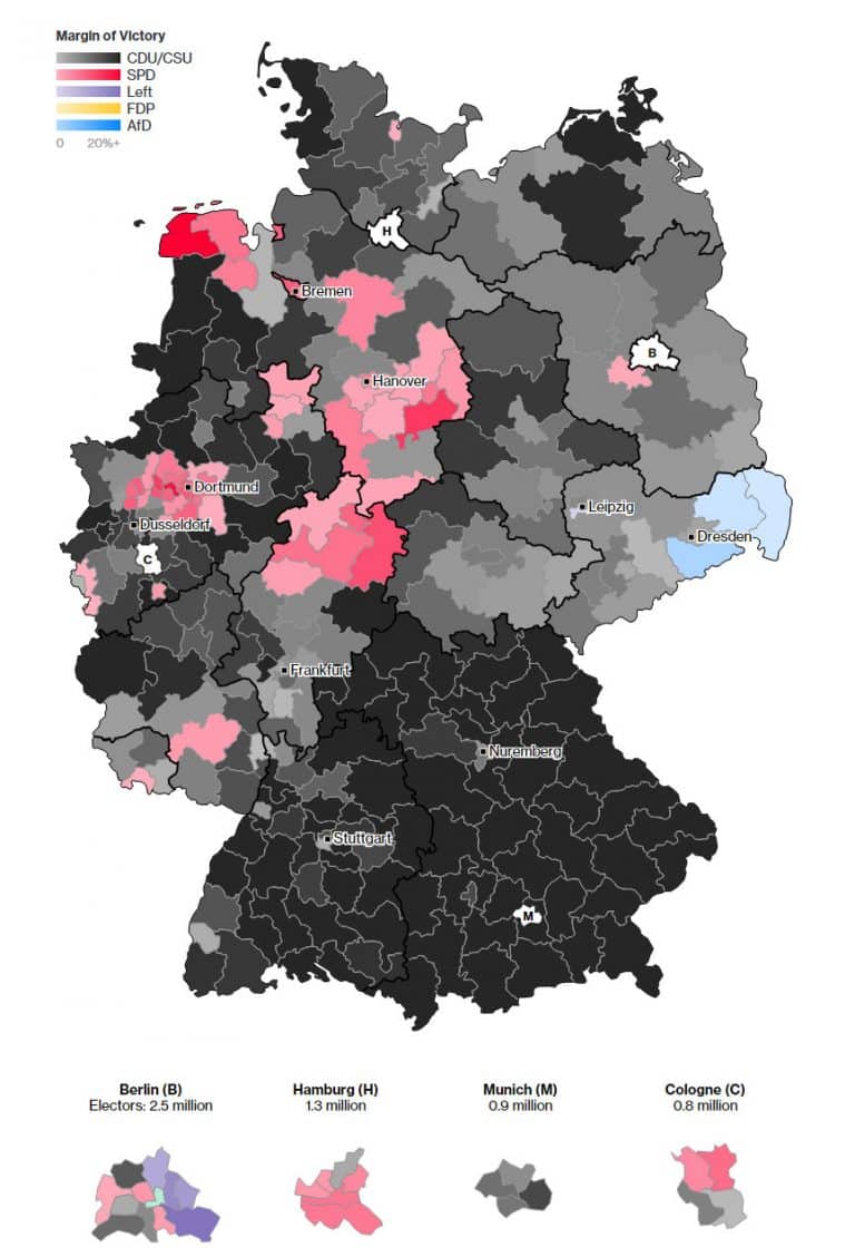German Election Map 2017